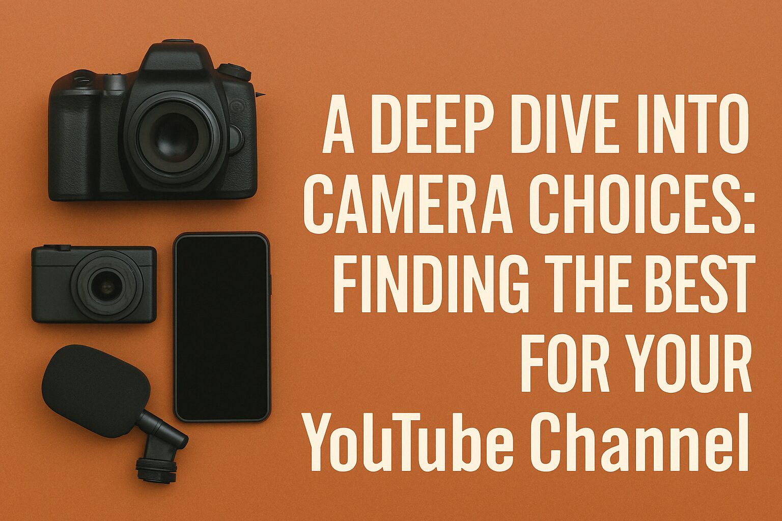 Camera: Best For YouTube Channel - Smart Income Starts Here!