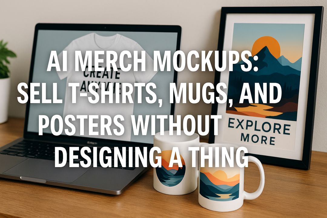 Sell T-Shirts, Mugs, and Posters - Smart Income Starts Here!